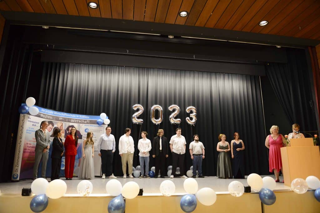 Festliche Abschlussfeier für Absolvent*innen der Höheren Berufsfachschule