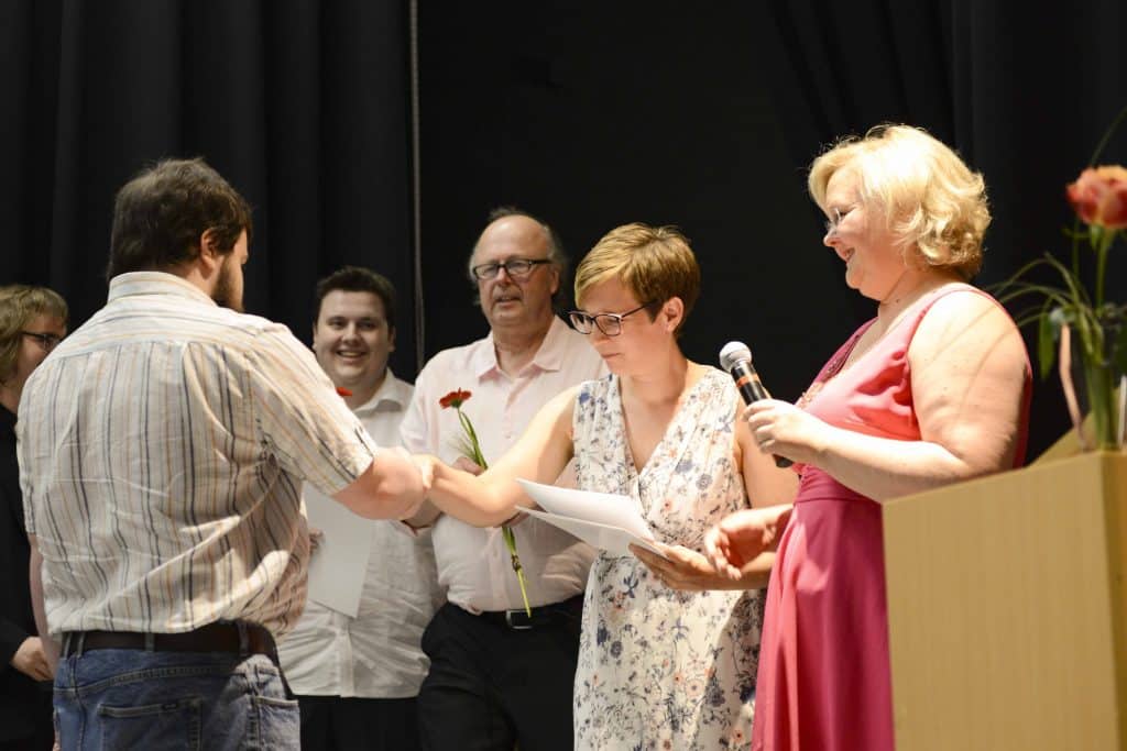 Festliche Abschlussfeier für Absolvent*innen der Höheren Berufsfachschule