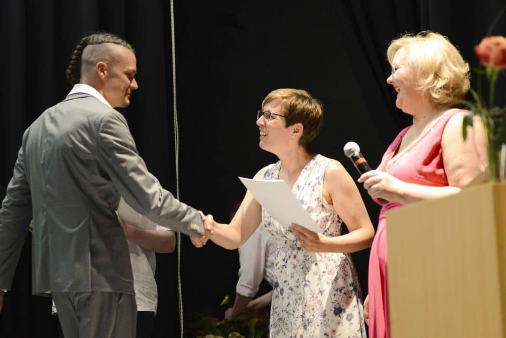 Festliche Abschlussfeier für Absolvent*innen der Höheren Berufsfachschule